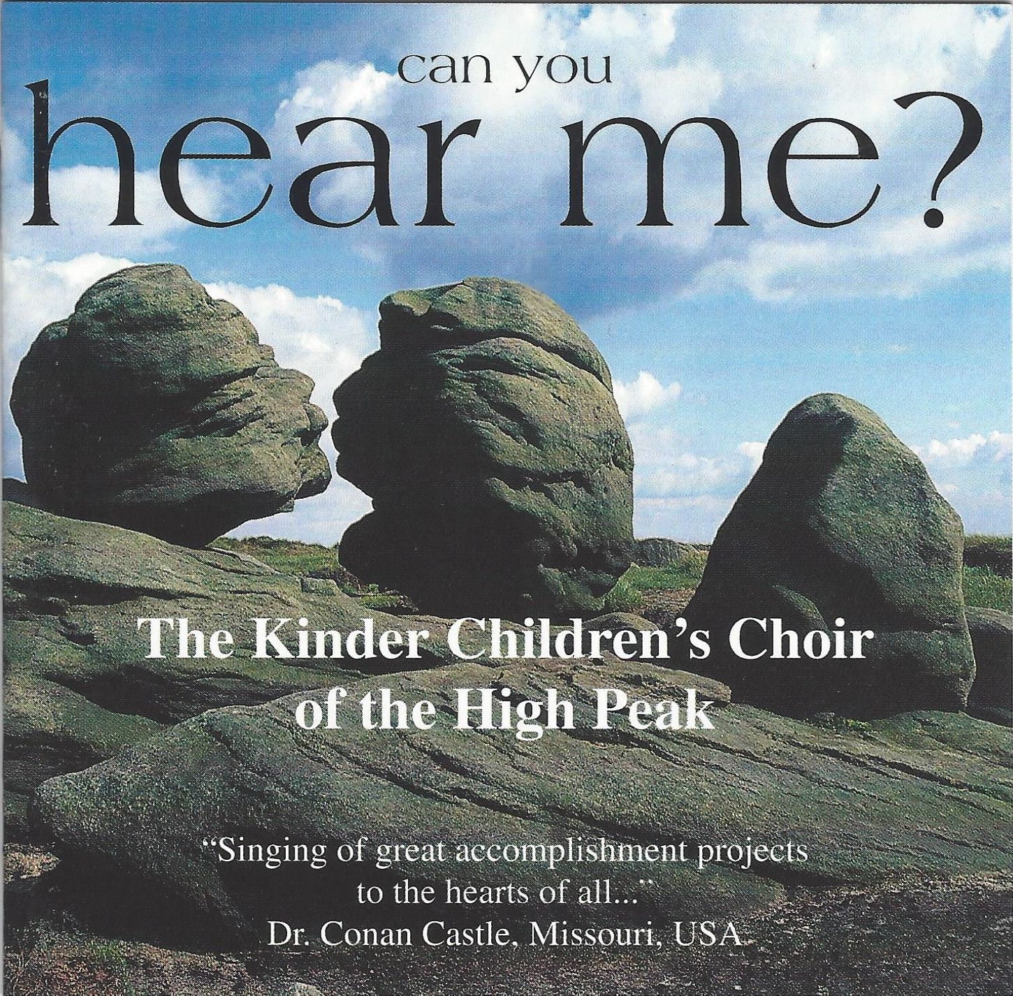 Can You Hear Me Digital Download Kinder Choirs Of The High Peak